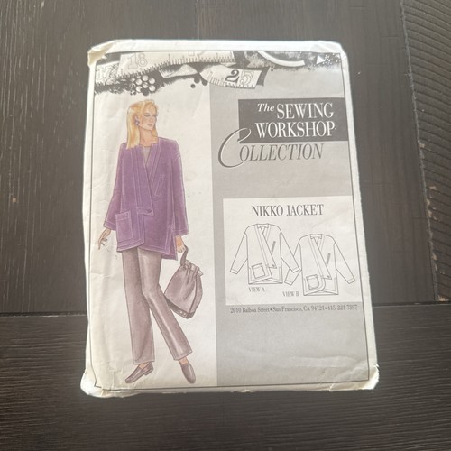 Nikko Jacket Pattern From The Sewing Workshop Collection New Uncut | eBay