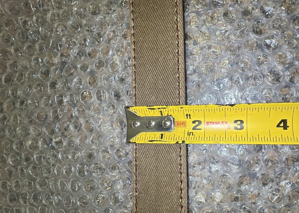 Orvis 12 Gauge Brass Shotgun Shell Brown Leather/Waxed Olive Canvas ...