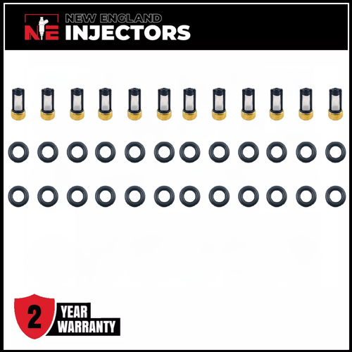 Fuel Injector Rebuild Kit Siemes 2750780249 Fits Mercedes-Benz 5.5L V12 ...