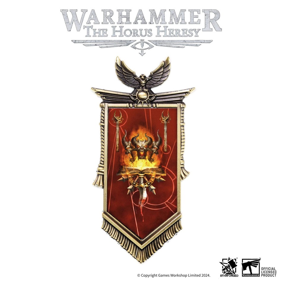 Warhammer 40K 30K Horus Heresy Military Flag Banner Refrigerator Magnet ...