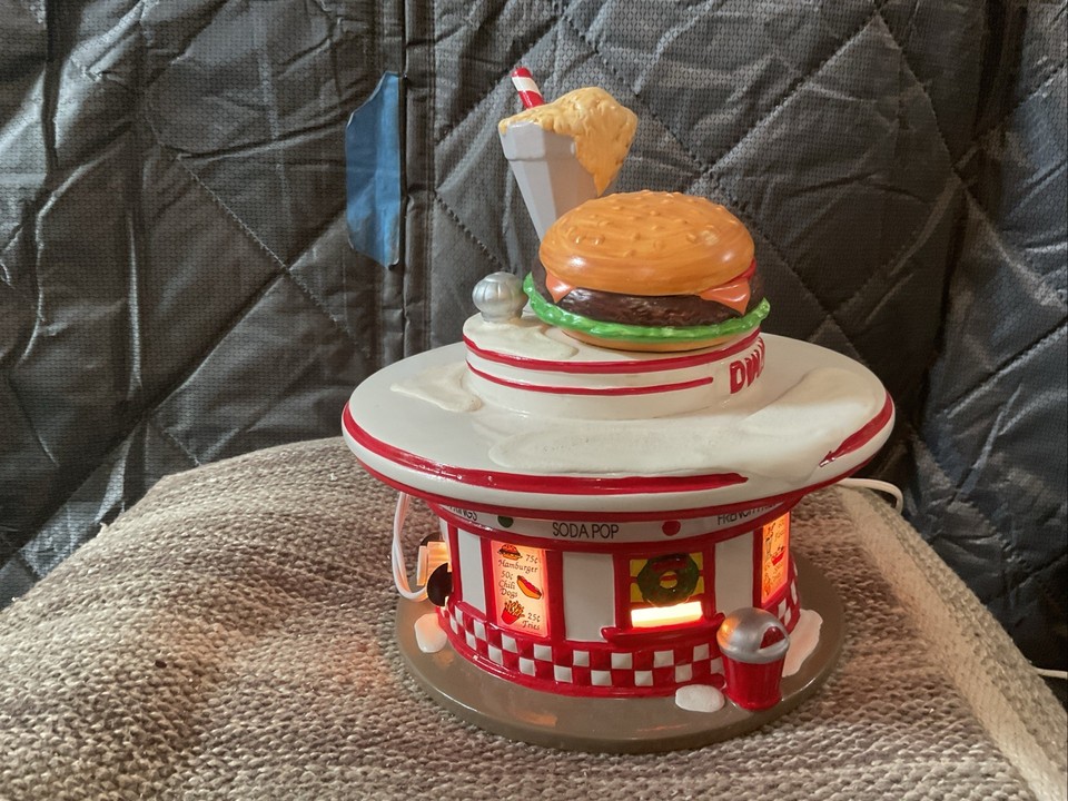 Department 56 1993 Original Snow Village Dinah's Drive-In Diner | eBay