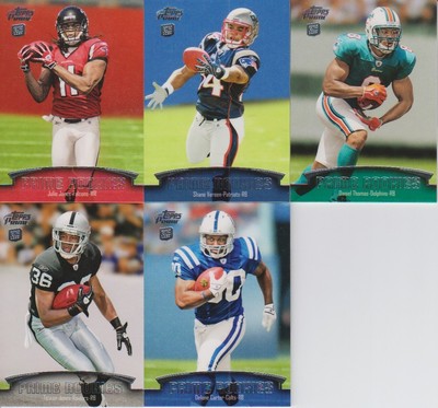 2011 Topps Prime Rookies 5 Card Lot with Julio Jones Near Mint ...