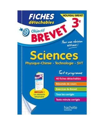 Objectif Brevet - Fiches Sciences: Physique-chimie, technologie, SVT, Dessaint, | eBay