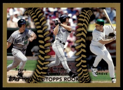 1999 Topps Baseball Travis Lee/Todd Helton/Ben Grieve All Topps Rookies ...