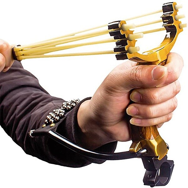 Bow Fishing Slingshot Bowfishing Reel Slingbow Catapult Archery Arrow ...