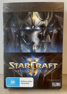 StarCraft II: Legacy of the Void PC Game Disc 1, 3 Quest Passes, 1 Free ...