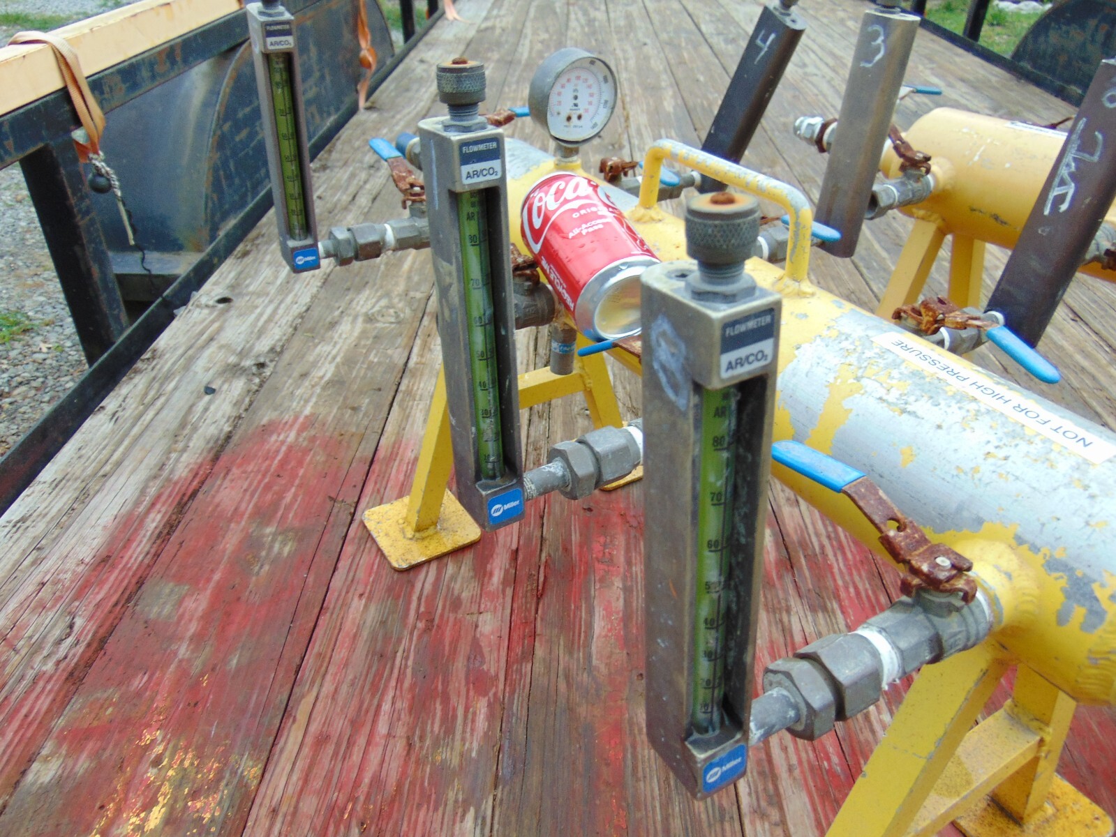 (1) Pneumatic Air Spider Tank Multi-Port for Air Compressor Multi Tools ...