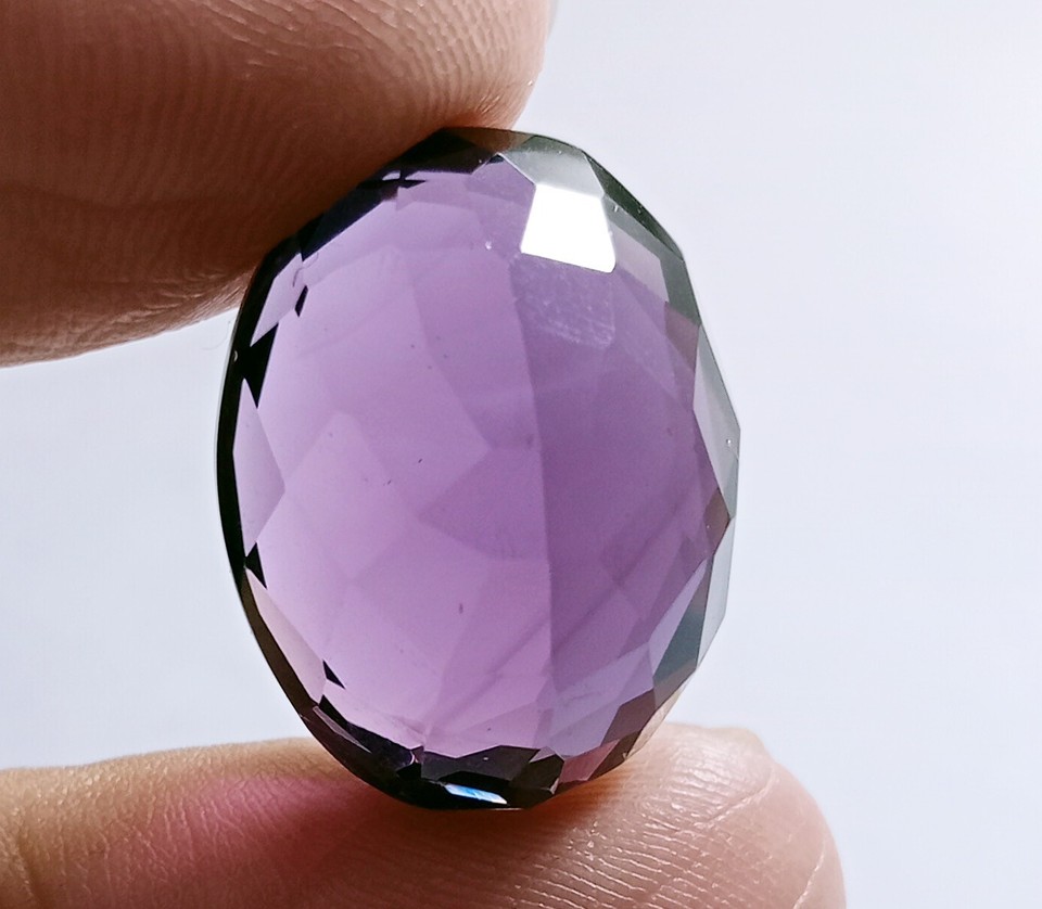Superb Natural Purple Blue Taaffeite Oval Cut 17.60 Ct Certified Loose ...