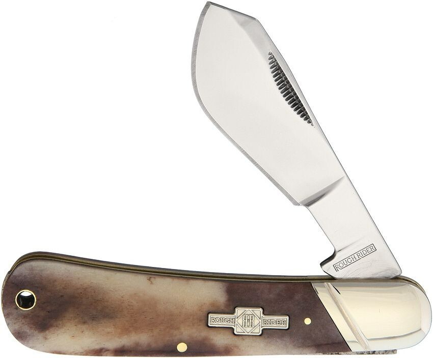 Rough Rider Knife RR1422 Cotton Sampler Smooth Bone Handles NIB | eBay