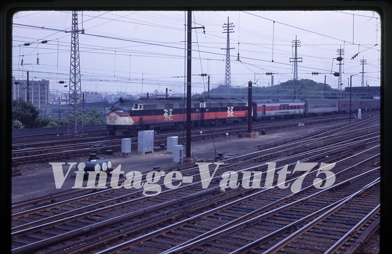 ORIGINAL SLIDE NH 2054 NEW HAVEN RAILROAD KODACHROME 1968 | eBay