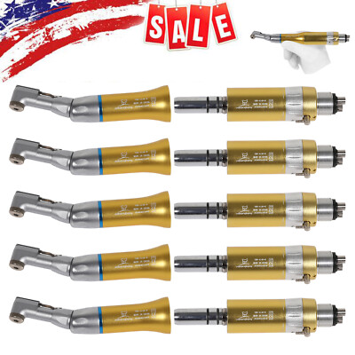 NSK Style Dental Low Speed Handpiece Latch Contra Angle Air Motor ...
