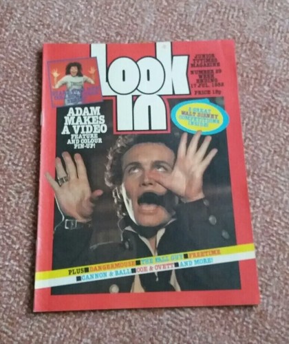 LOOK IN MAGAZINE 17 JULY 1982 NO. 29 ADAM ANT TIGHT FIT | eBay UK