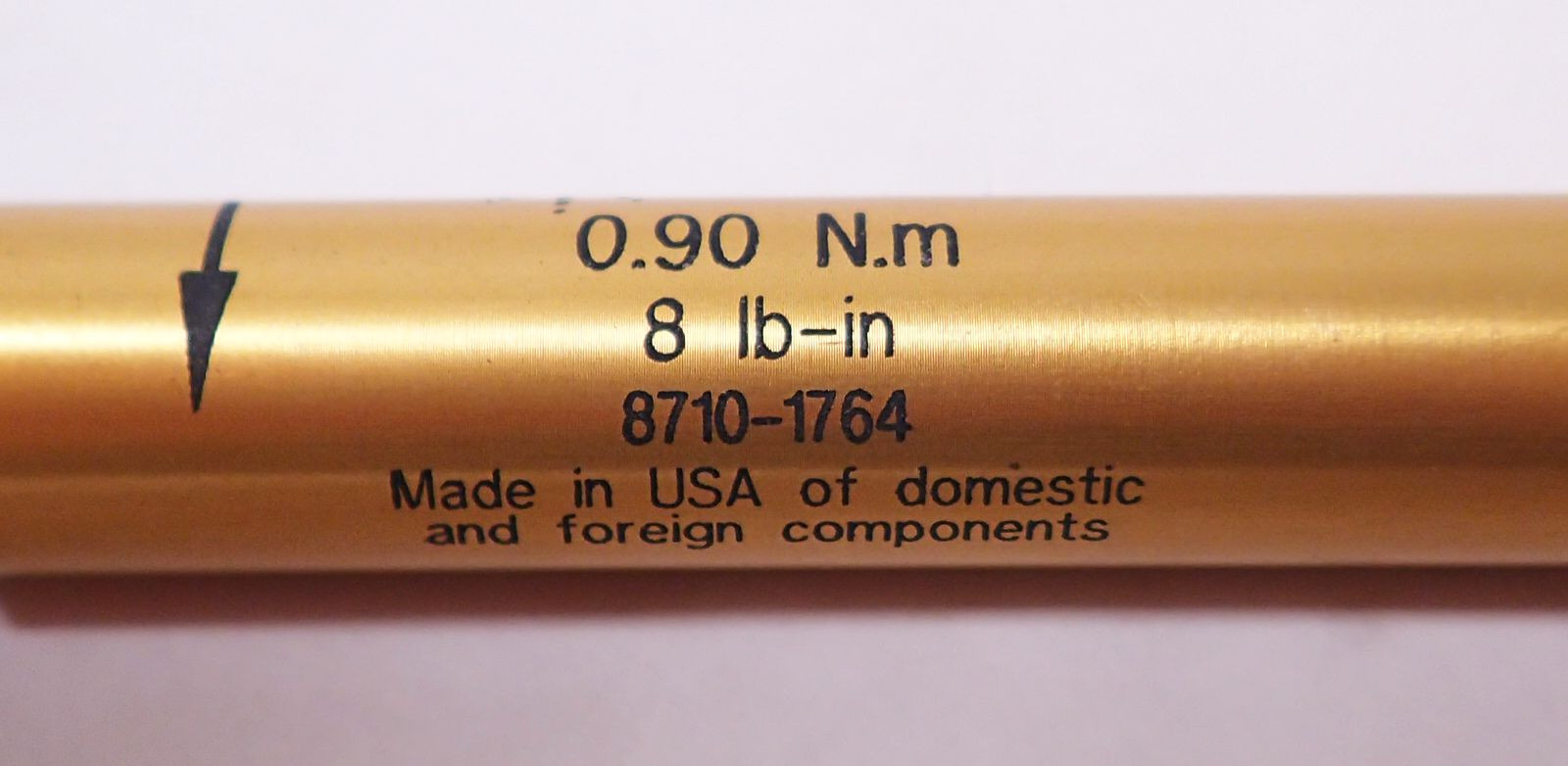 KEYSIGHT / HP / AGILENT 8710-1764 20mm OPEN END TORQUE WRENCH, 0.90 N.m ...