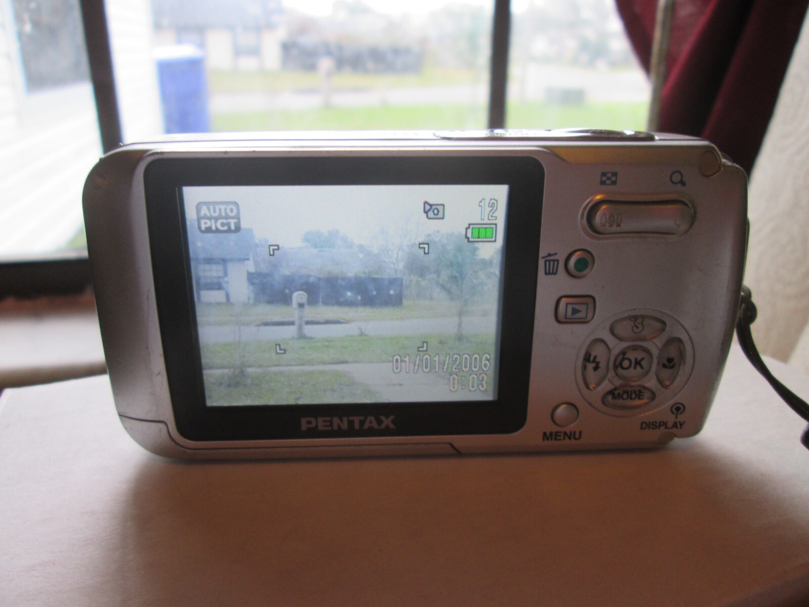 Pentax Optio W20 Waterproof Digital Camera | 7.1MP | 3x Optical Zoom ...