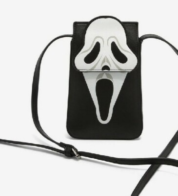Halloween Scream Ghost Face Mask Crossbody Bag Horror Purse Ghostface ...