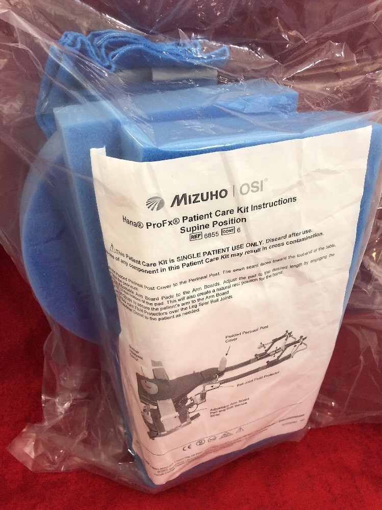 ONE NEW MIZUHO OSI Hana ProFx Patient Care Kit Supine Position Kit REF ...