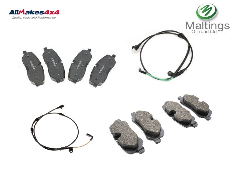 range rover sport brake pad set front and rear lr019618 lr019627 inc ...