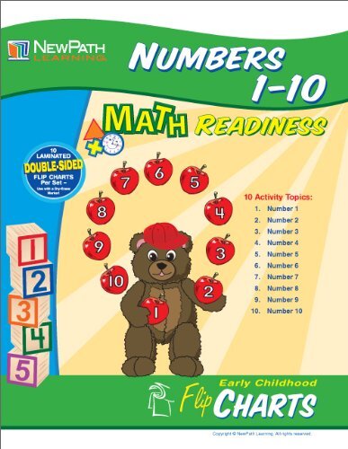 Newpath Learning Numbers 1-10 Curriculum Mastery Flip Chart Set, Early ...