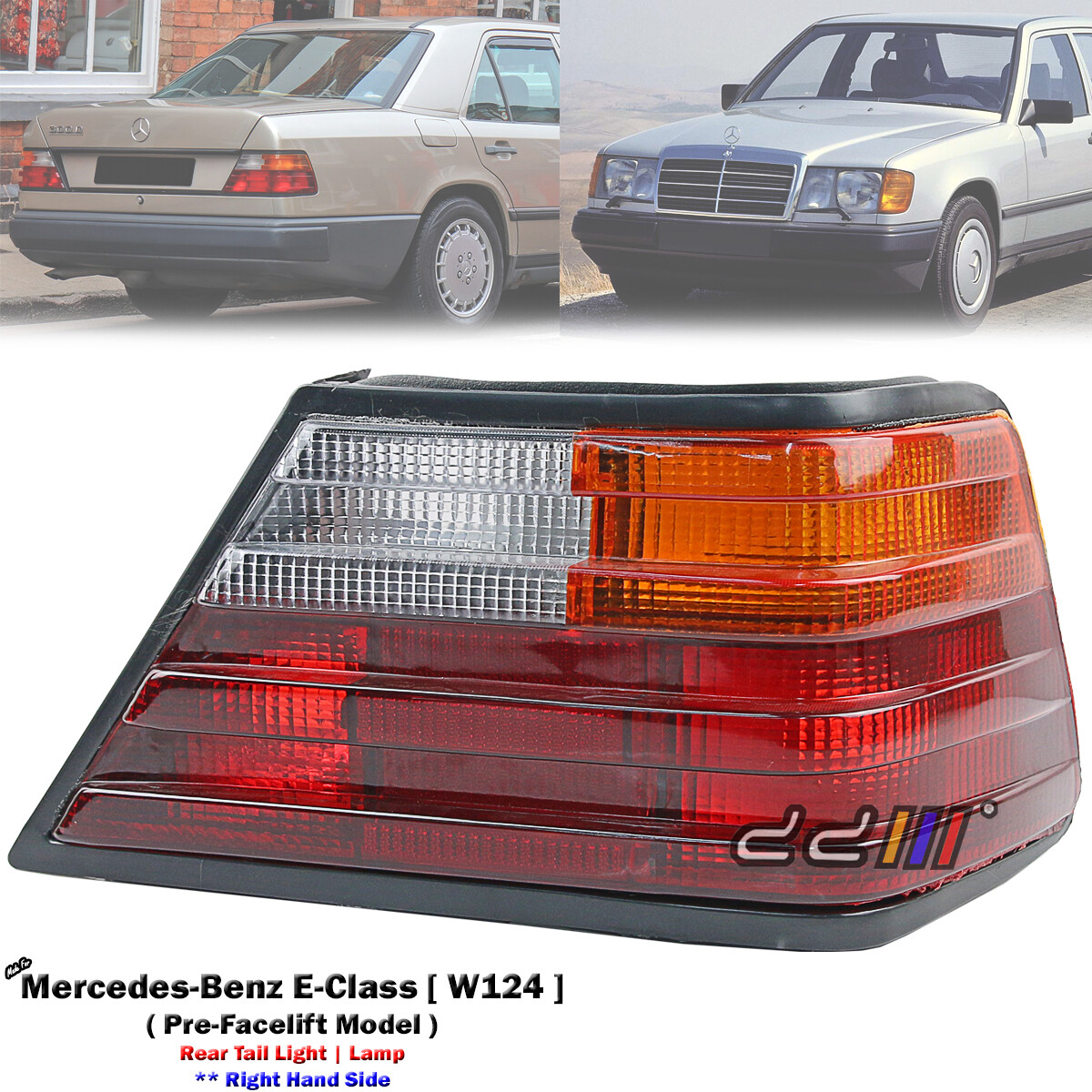 Rear Right Tail Light Lamp For Mercedes-Benz W124 260E 280E 300E 320E ...