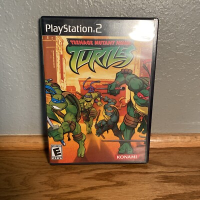 PS2 TMNT Teenage Mutant Ninja Turtles 2003 Sony PlayStation 2 w/ Manual ...