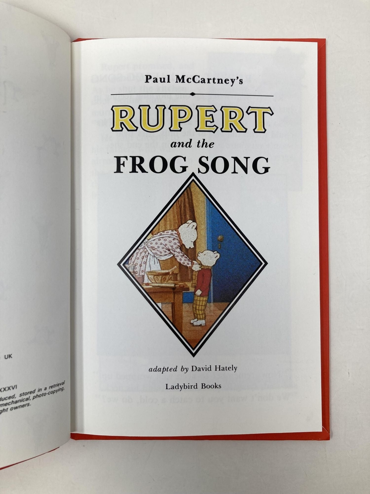 Paul McCartney's Rupert and the Frog Song by David Hately, McCartney ...
