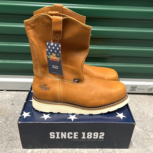 Thorogood Wellington American Heritage Steel Toe 13 EE Brown 11” Boots ...