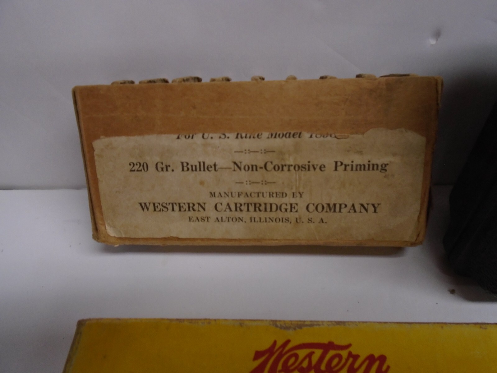 Vintage EMPTY RIFLE AMMO BOXES -Lot of (22)- Winchester, Remington ...