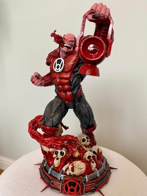 Atrocitus Diorama Sculpture Statue fan Art Resin DC 16inches -Made To ...