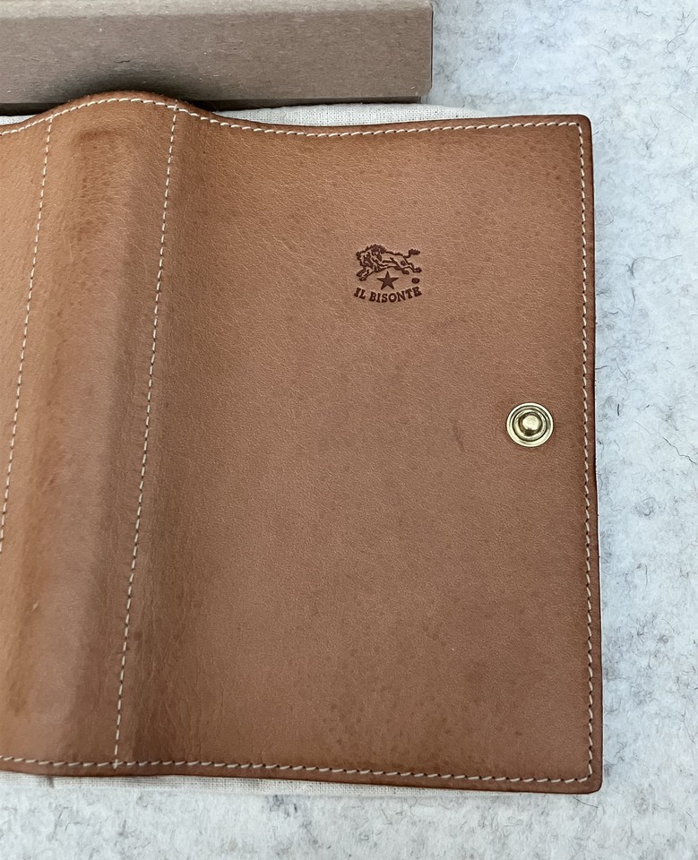 IL BISONTE A7(Pocket Size) Planner Cover in Color Natural | eBay