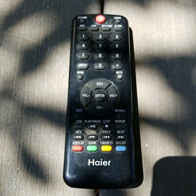 Original TV Remote Control for HAIER L39B2180 Television (USED) | eBay