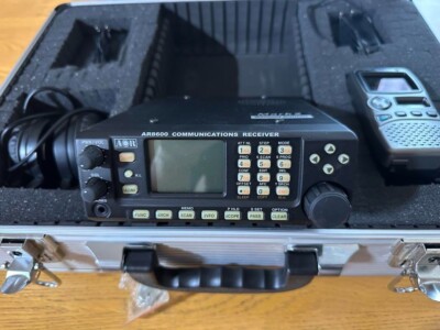 AOR AR8600 MARK 2 COMMUNICATION RECEIVER w/ ICOM IC-R3 & Case | eBay