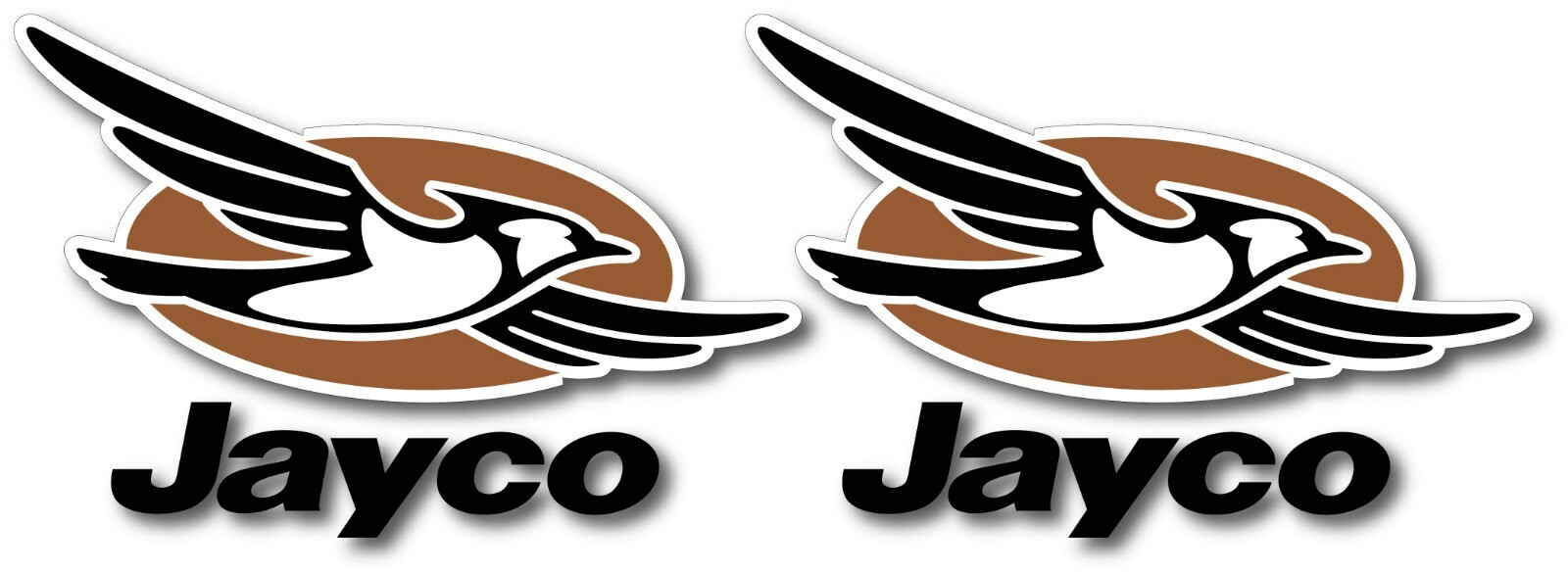 2X JAYCO RV TRAILER CAMPER DECAL STICKER VINYL 3M USA MADE GRAPHIC 15 ...