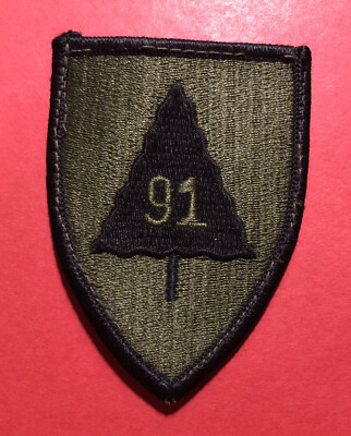 Military 91st Infantry Division US Army Patch #532 | eBay