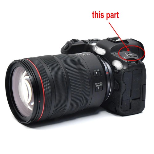 For Canon R6 R5 Power Switch Button Top Cover ON OFF Toggle Lever Rod ...