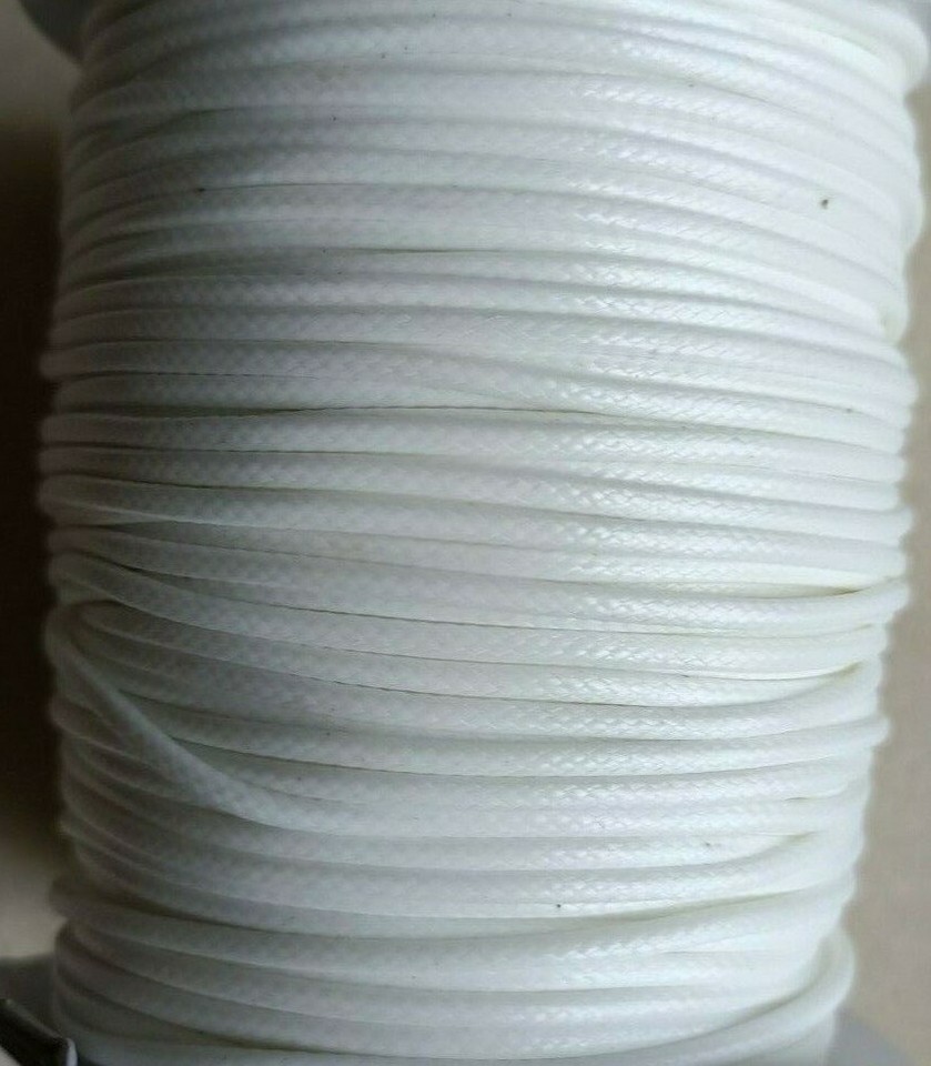 10M 1.0mm Waxed Coated Wax Cotton Cord String Jewelry Bracelet Making ...