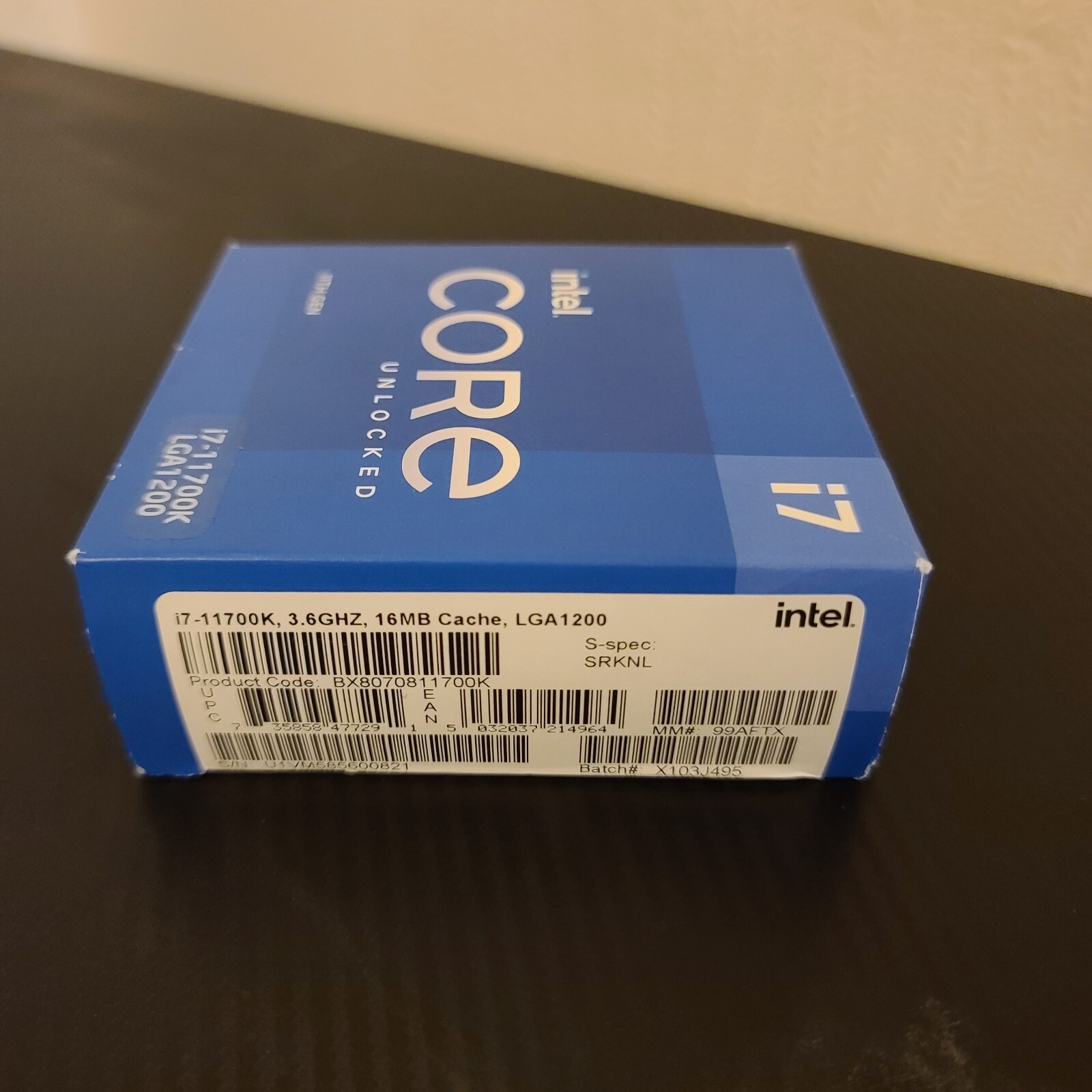 Intel Core i7-11700K 11th Gen Processor Socket 1200 8 Cores (16 Threads ...