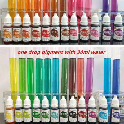 10ml Soap Dye Colors MSDS DIY Colorants Food Cosmetic Baking Dyeing ...