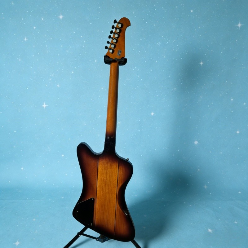 Handmade Firebird Sunburst Solid Electric Guitar Mini Pickup Rosewood ...