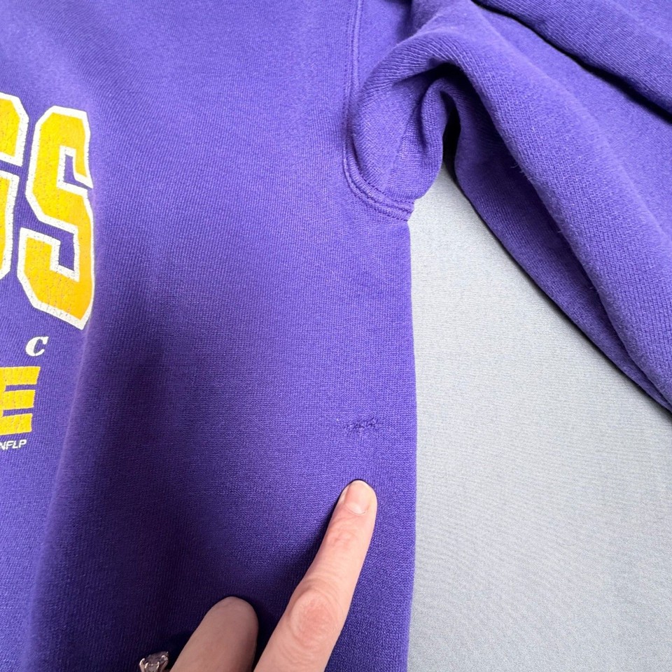 Minnesota Vikings Retro Vintage Mens Crew Sweatshirt NFL Football Pro ...