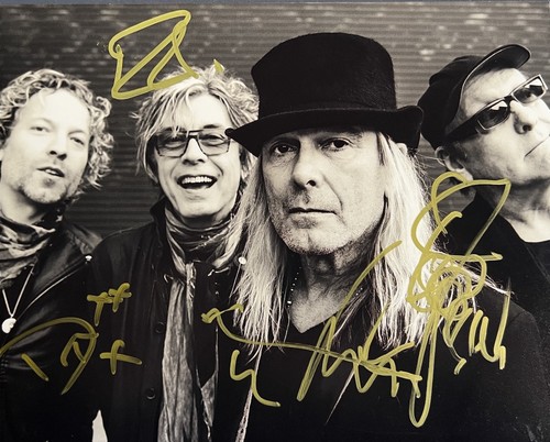 CHEAP TRICK FULL BAND SIGNED 8x10 PHOTO AUTOGRAPH AUTHENTIC COA | eBay