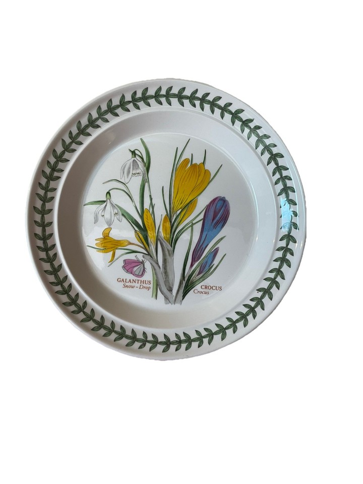(Set 4) Portmeirion Botanic Garden Salad, Dessert , Appetizer Plate 7. ...