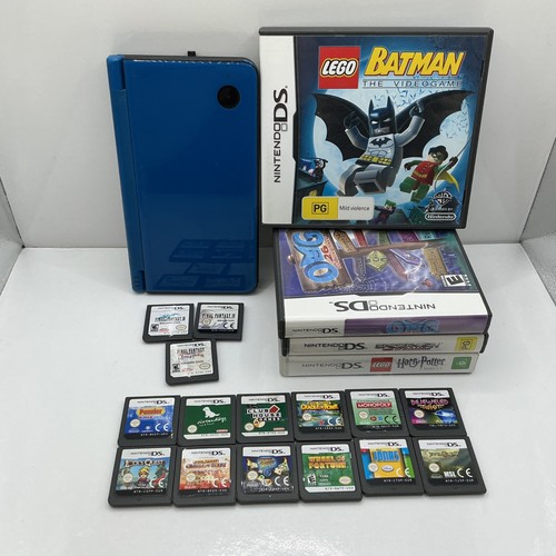 Blue Nintendo DSi XL And Large Games Bundle (V2) S#554 | eBay Australia