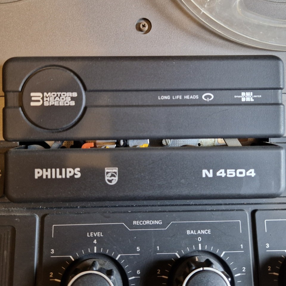 Philips N4504 Vintage 1977 Reel-to-Reel. Untested But Has Power. | eBay UK