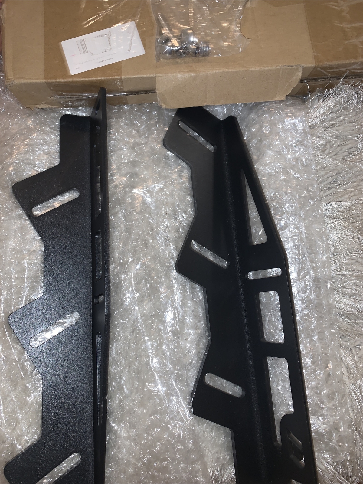 Fit 17-Up Ford F150 Raptor Cube LED Light Pods Front Hidden Bumper ...