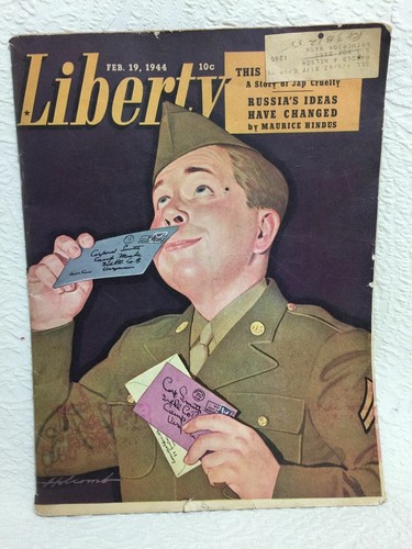 LIBERTY Magazine February 19,1944 "Russia's Ideas Have Changed ...
