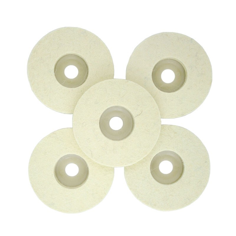 Premium Wool Buffing Disc Ideal for Polishing and Restoring Materials ...