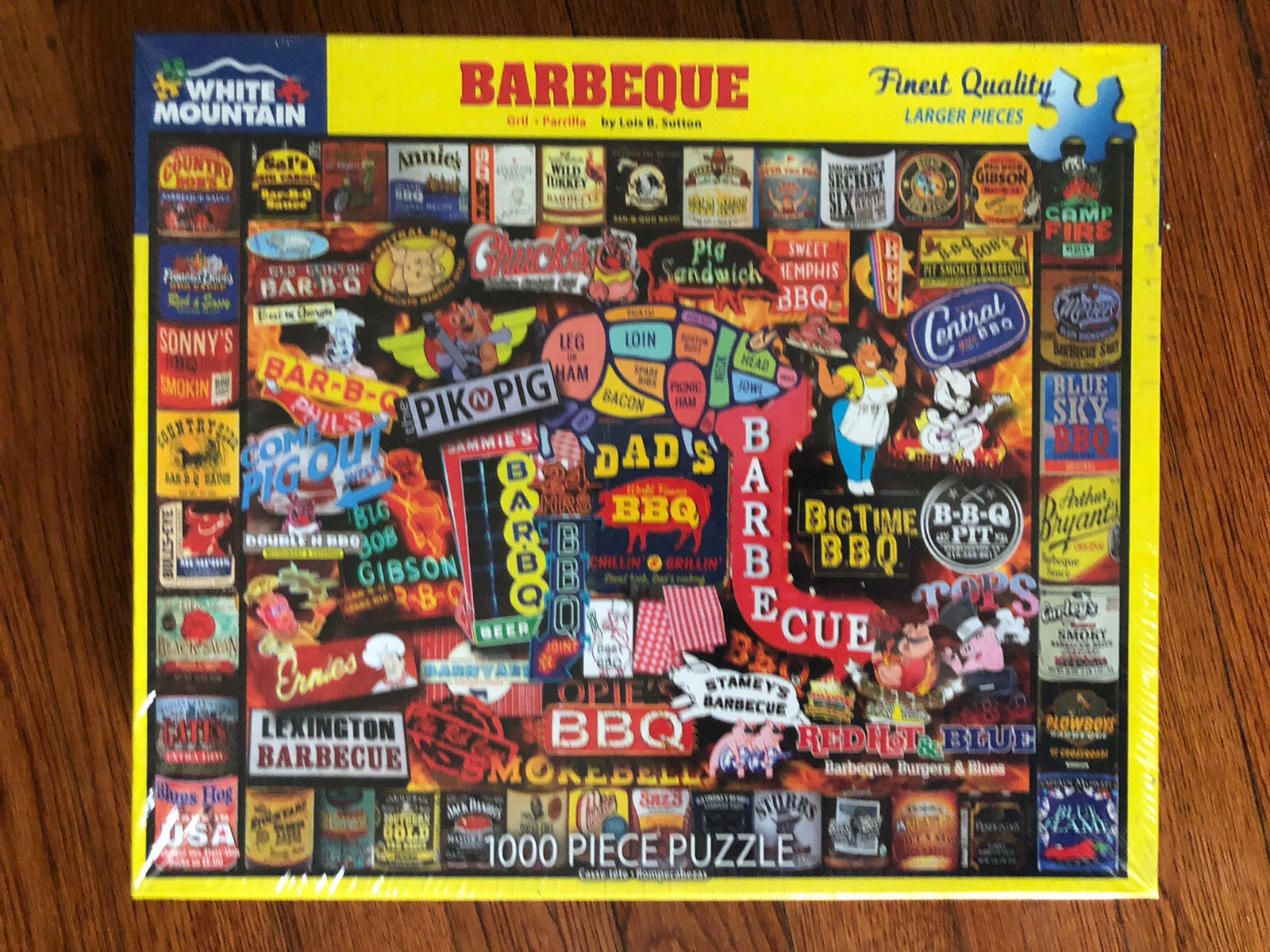 Blanc Montagne Puzzles Barbecue 1000 Piece Puzzle 760mm x 610mm | eBay