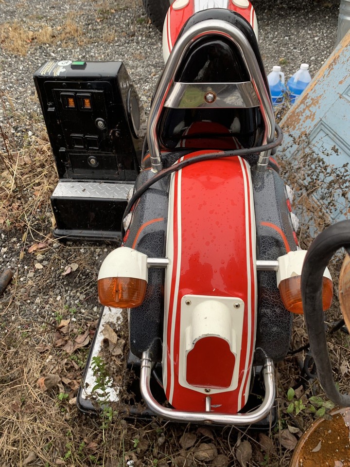 Harley Davidson Motorcycle Coin Operated Kiddy Ride Coinop 1990s | eBay
