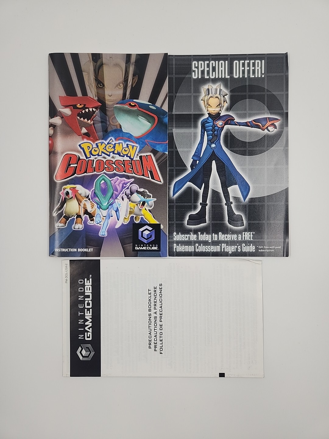Pokemon Colosseum Nintendo GameCube Complete CIB + Inserts First Print ...