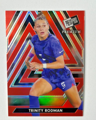 2024 Leaf National NSCC Press Pass Premium TRINITY RODMAN Red 4/5 NSWL ...